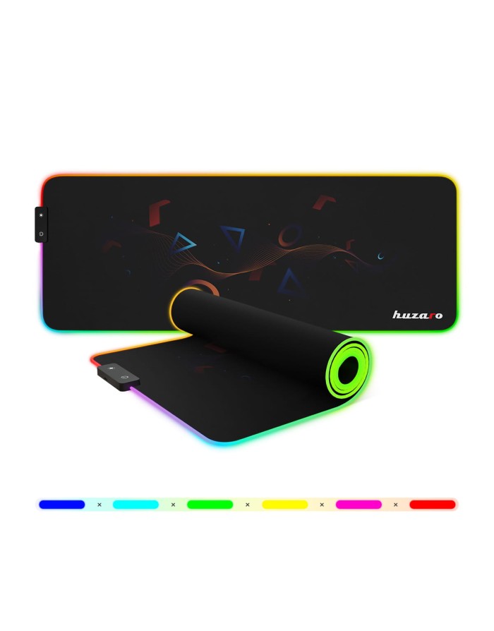 Huzaro RGB Design gaming mouse pad
