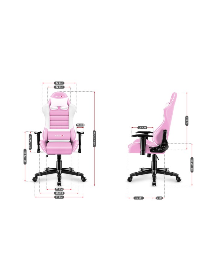 HUZARO RANGER 6.0 Pink Children s Gaming Chair