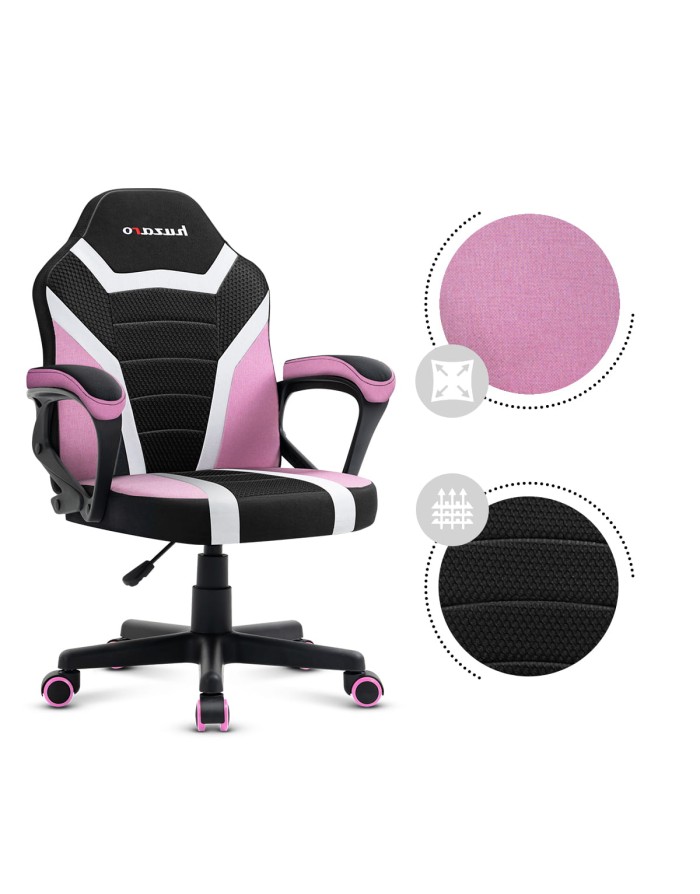 HUZARO RANGER 1.0 Pink Mesh Children s Gaming Chair