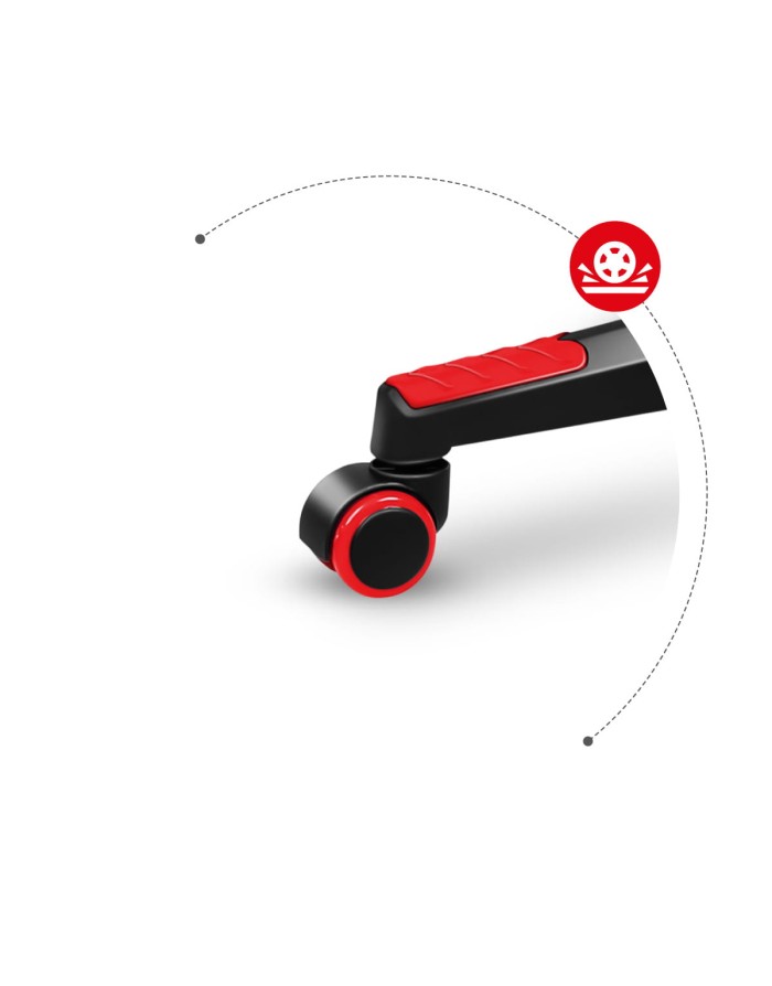 HUZARO FORCE 6.2 Red Mesh Gaming Chair