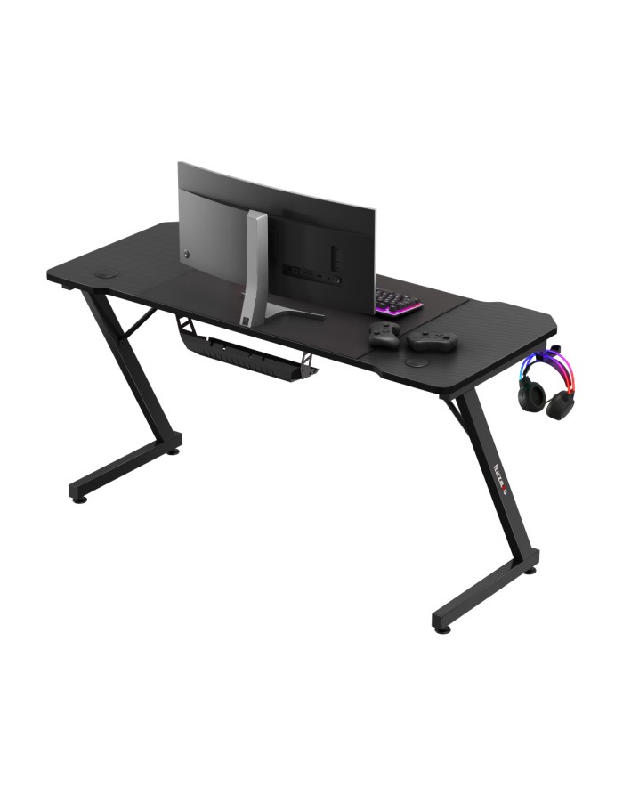 Huzaro Hero 3.3 Black gaming desk
